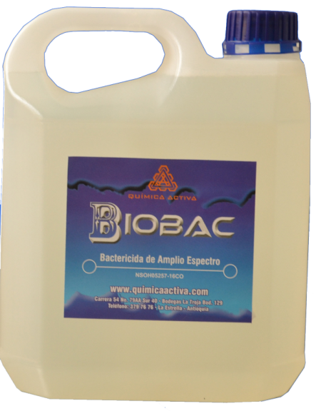 Biobac Amonios cuaternarios 5ta generación