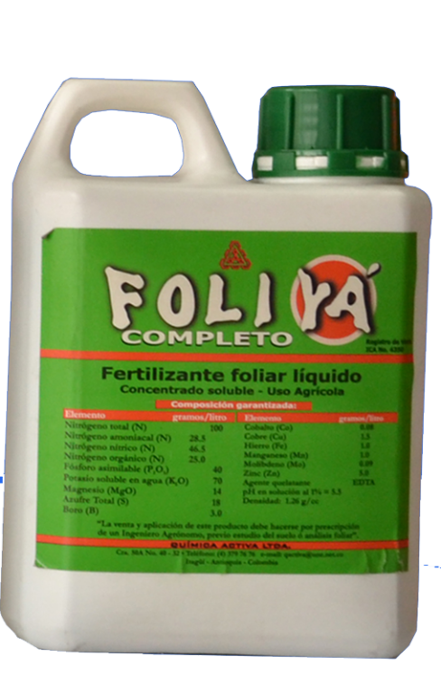 Foliya - Quimica Activa